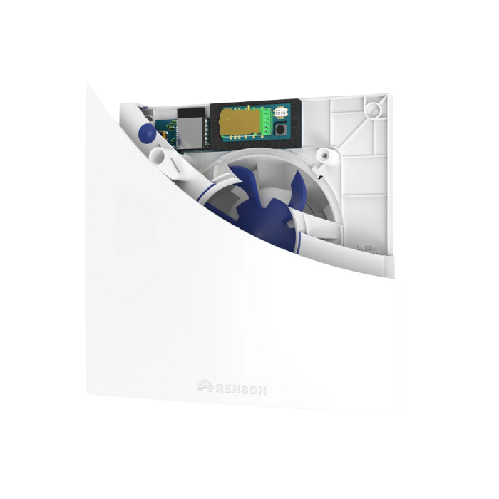 Badezimmer/Toilettenventilator Renson Waves - Ø 100/125mm ...